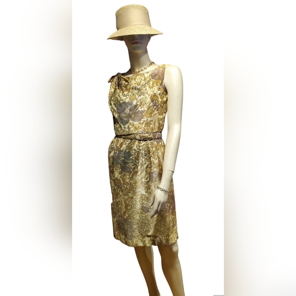 Unbranded Retro | Dresses | 96s Shimmer Fabric Modern Mid Century ...